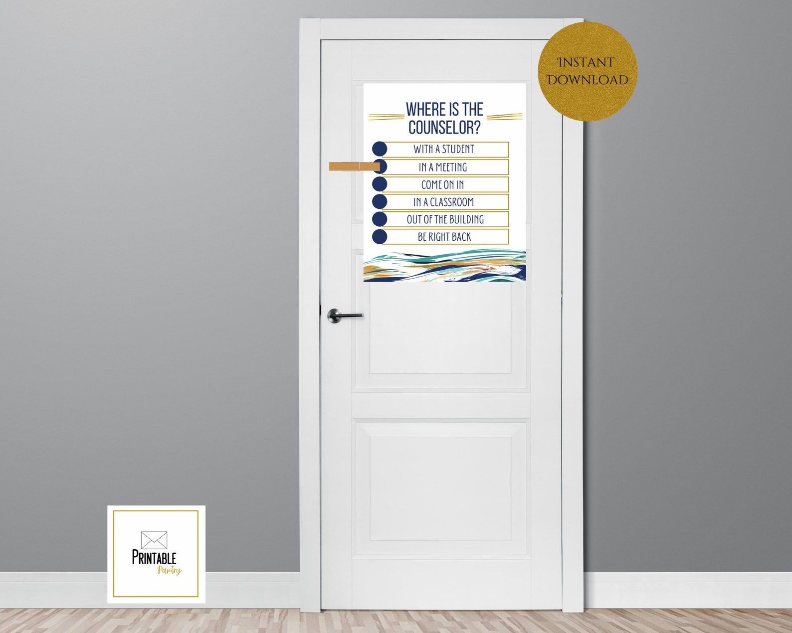 Where is the Counselor Poster-counselor Office Door Printable ...
