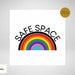 This is A Safe Space Poster-school Counselor Decor-classroom Decor ...