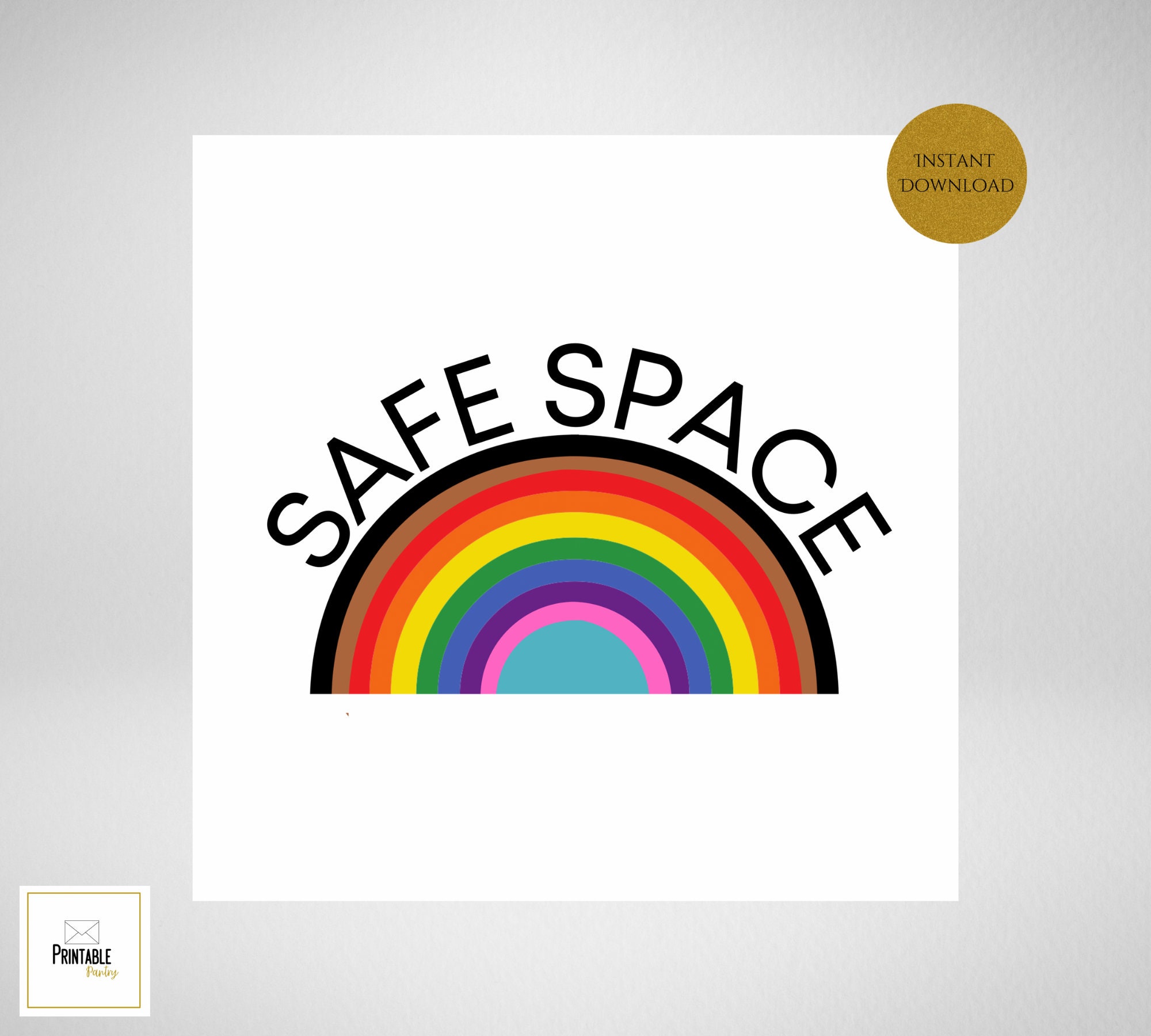 This Is A Safe Space Poster-School Counselor Decor-Classroom | Etsy