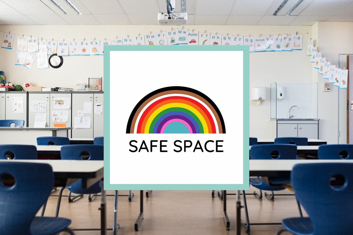 This is A Safe Space Poster-school Counselor Decor-classroom - Etsy