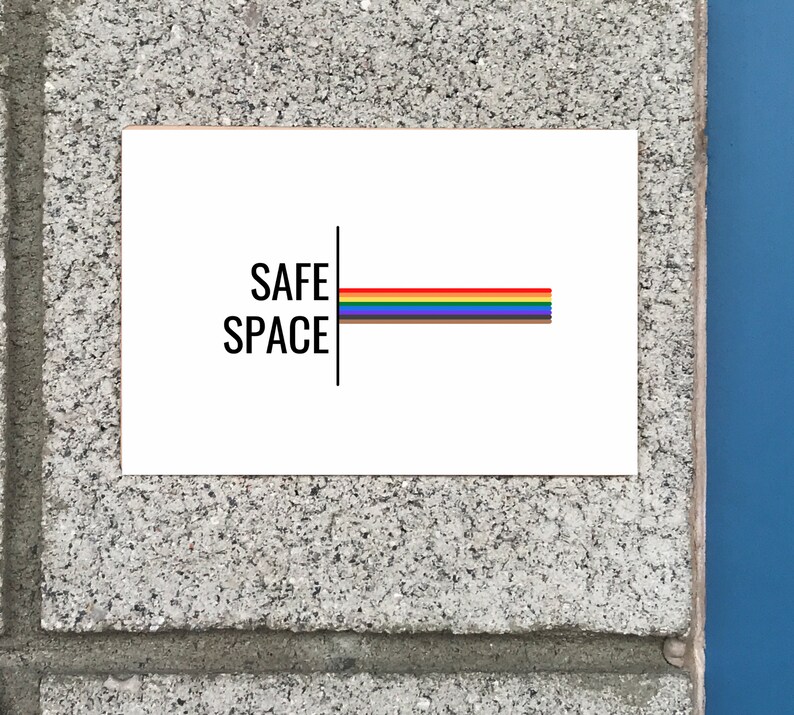 This is A Safe Space Poster-school Counselor Decor-classroom Decor ...