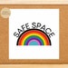 This is A Safe Space Poster-school Counselor Decor-classroom Decor ...