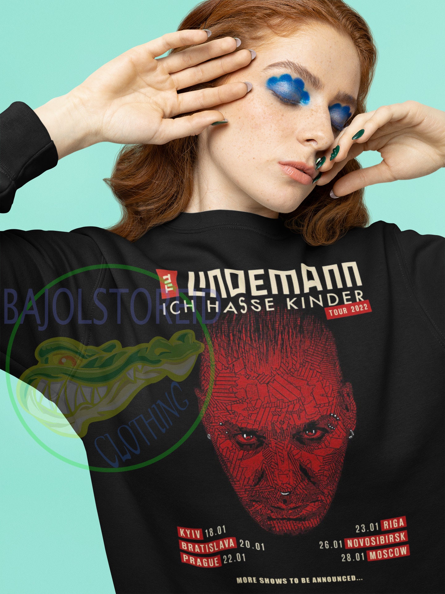 Rammstein "Till Lindemann" World Tour European 2022 Vintage Rammstein ...