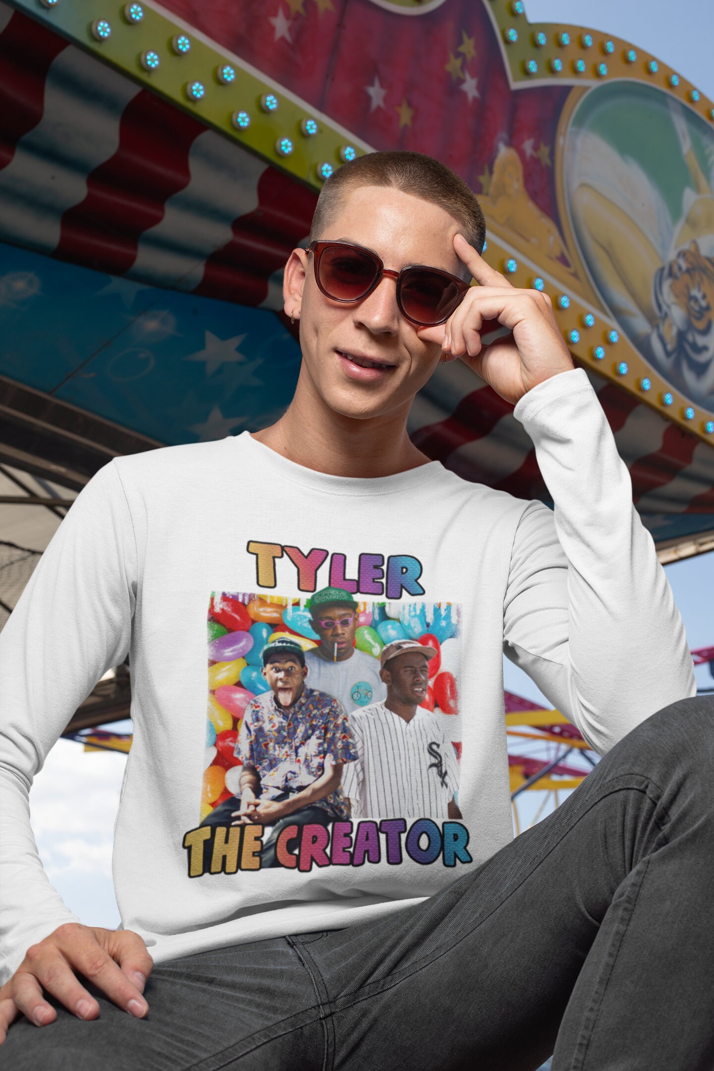 Vintage Tyler The Creator Shirt, 90s, Tyler The Creator Tshirt Designed ...