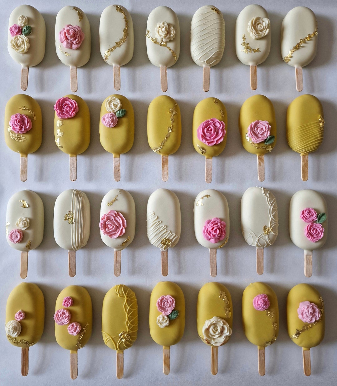 Luxury Floral Cakesicles Special Occasions & Wedding Favour - Etsy