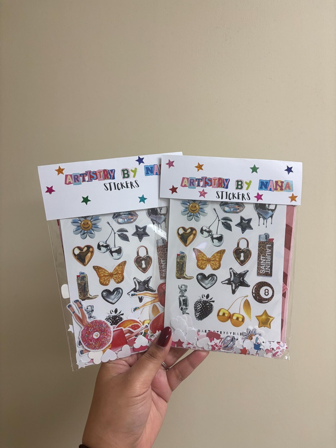 Chrome Jungle Sticker Sheet - Etsy