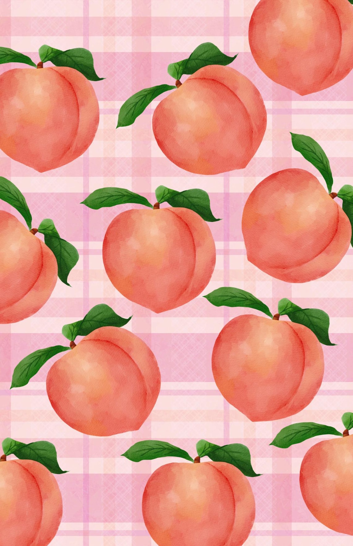 Spring Scrapbook Paper - Fruit & Florals - Etsy