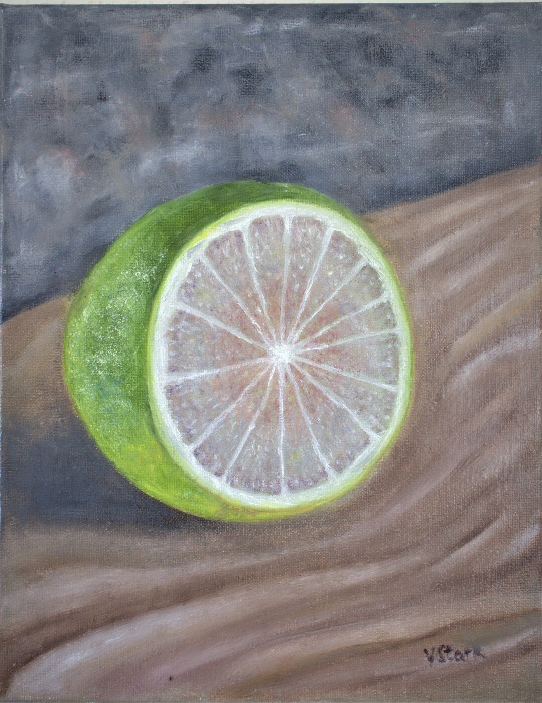 Lime Still Life Wall Art Wall Decor Original Oil Painting 11 X 14 In - Etsy