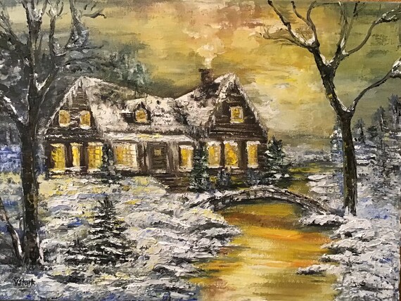 Winter Wonderland Painting