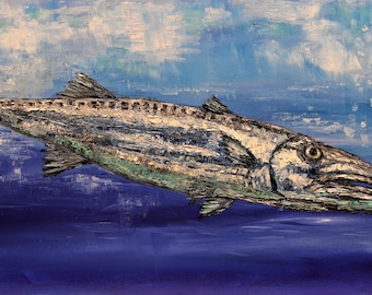 Barracuda Painting - Etsy