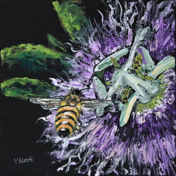 Passion Bee Flower - Etsy