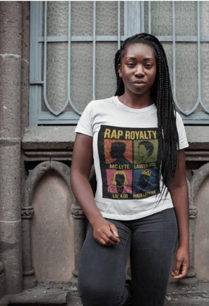 Rap Queens Collage Shirt Template | 90s Hip-hop Legends | Mclyte ...