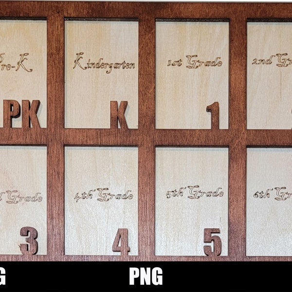 School Years Picture Frame - Etsy