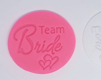 Hen Party Cookie Embosser Bridal Cookie Stamps Fondant - Etsy