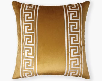 Greek Key Cushion | Etsy