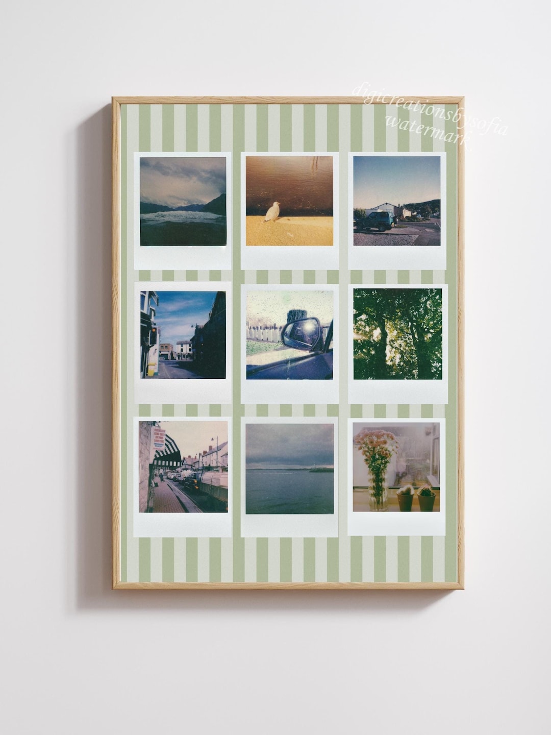 Polaroid Collage Digital Print / Poster / Film / Nature / Girly ...
