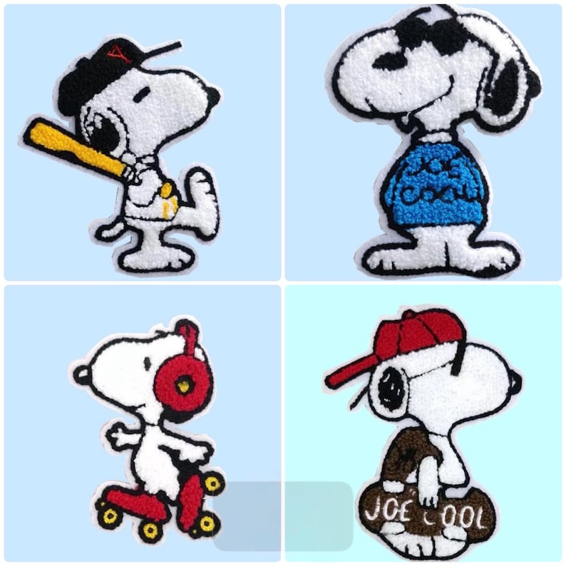 Large Peanut Snoopy Patches - Etsy