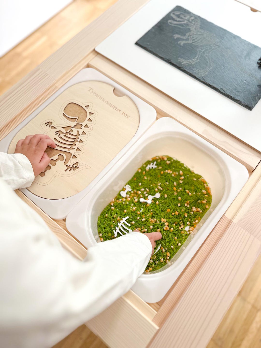 Montessori | Activity Board | Lid for Trofast | Flisat Insert | Trofast ...