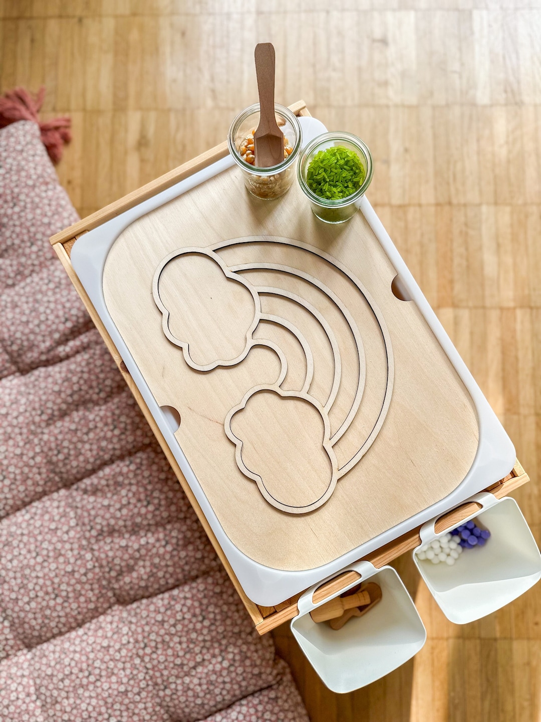 Montessori Activity Board Lid for Trofast Flisat Insert Trofast Insert ...