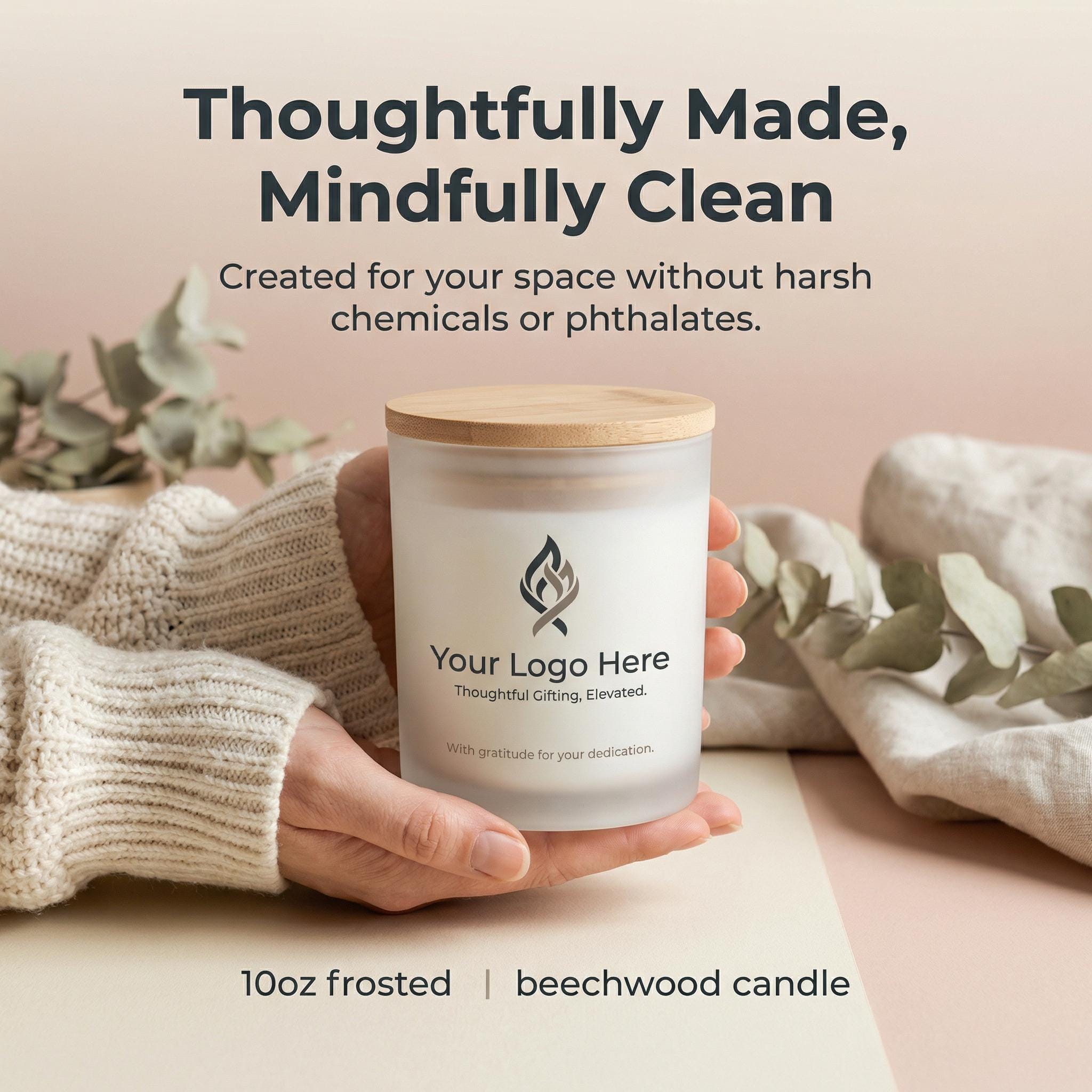 Custom Logo Candle | Direct Print Jar, Business Gifts, Client ...