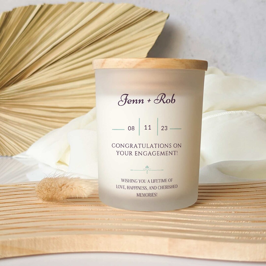Personalized Engagement Gifts for Couple Engagement Gift Personalized ...