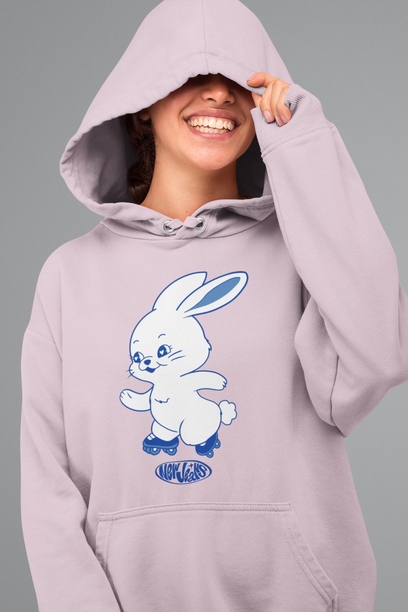 Newjeans Bunny Classic T-shirt Newjeans Bunny Sweatshirt - Etsy