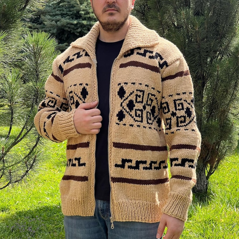Mens Cool Cardigan - Etsy