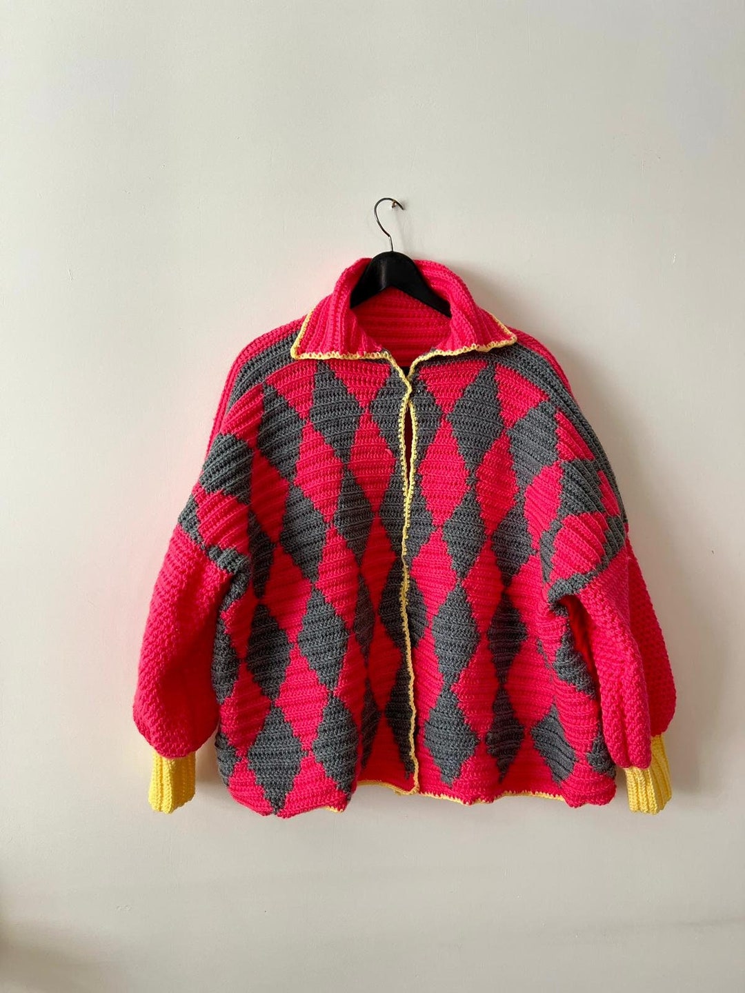 Magic Wizard Cardigan Hand Knit Howl's Cardigan - Etsy