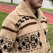 The Dude Sweater Big Lebowski Cardigan,vintage Sweater,western Cowichan ...