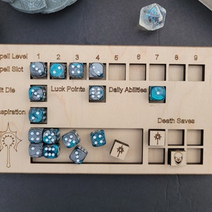 Table Top or Role Playing Spell and Ability Tracker. Customizable! - Etsy