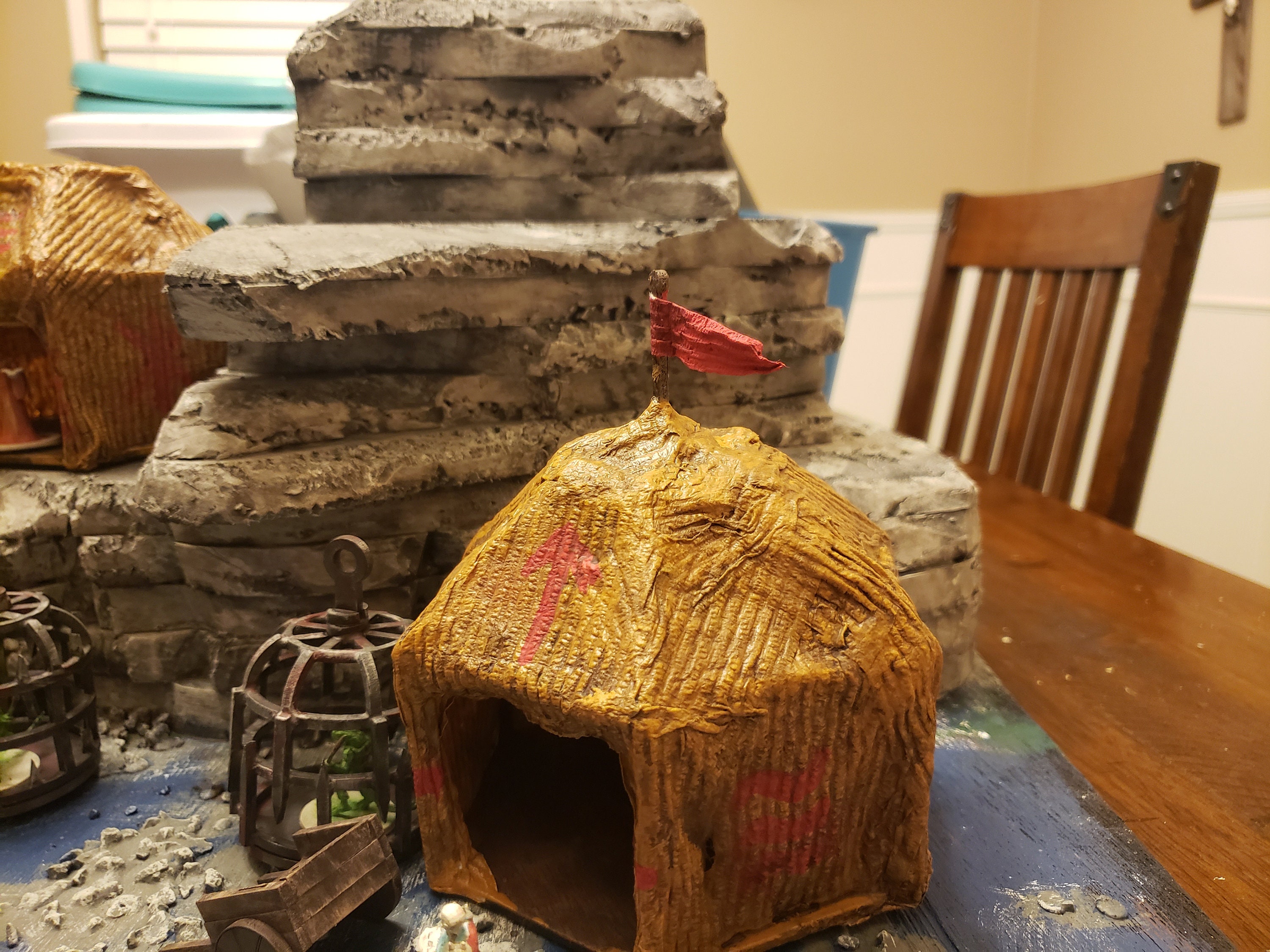 Diy Table Top Terrain Tent Kit - Etsy