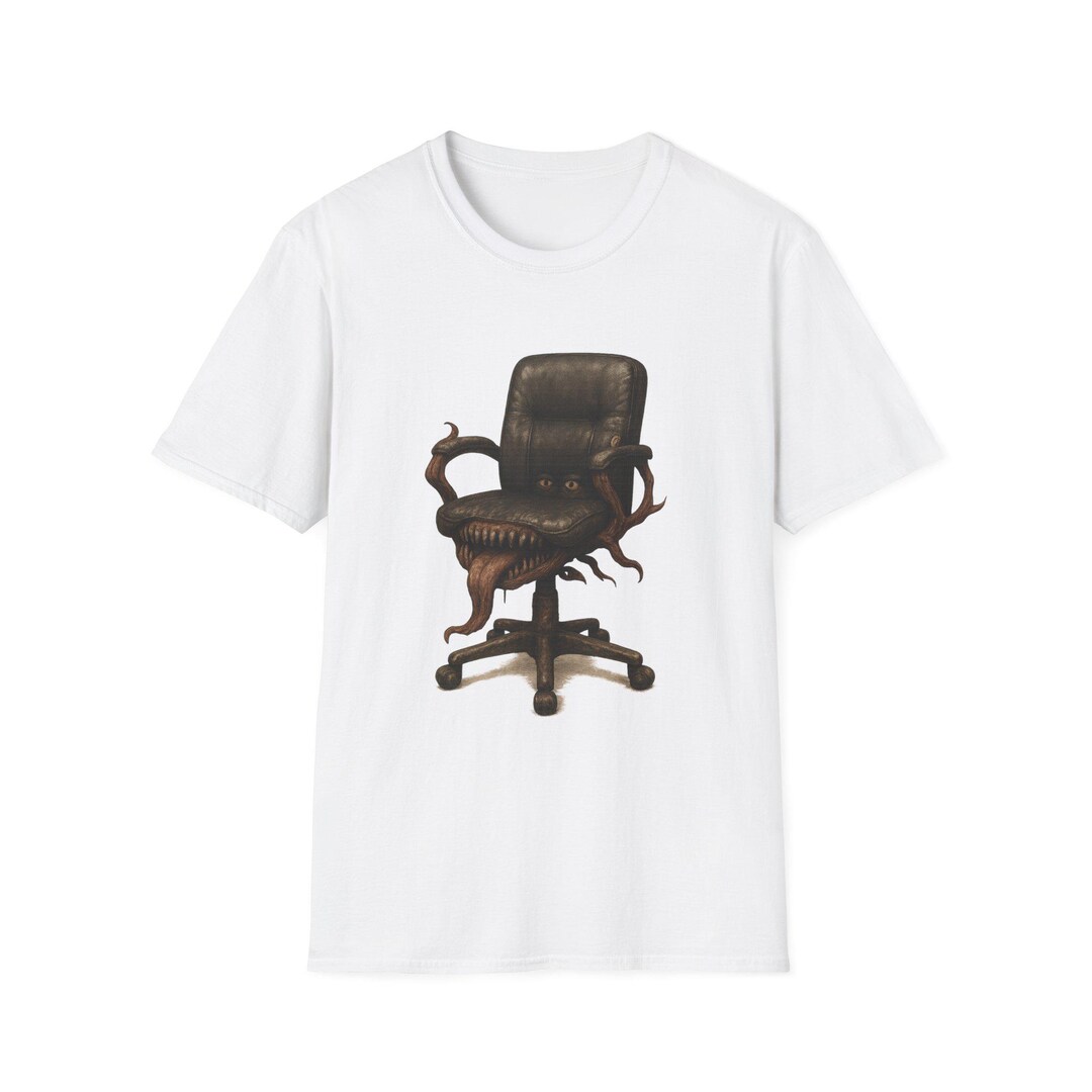 Mimic Office Chair Horror Art - Creepy Monster Chair - Realistic No ...