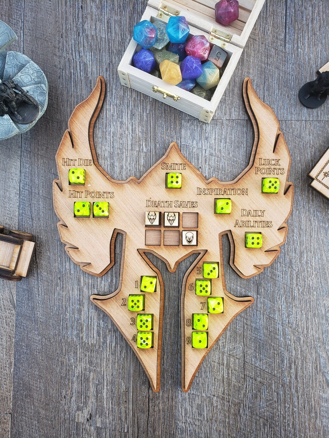 Table Top or Role Playing Spell and Ability Tracker. - Etsy