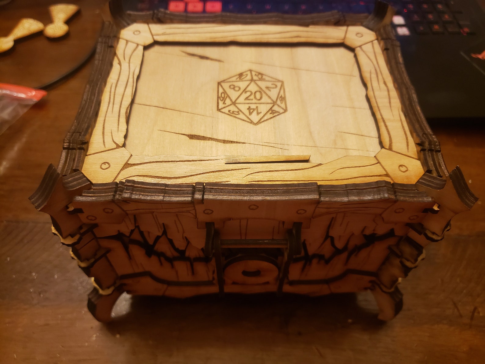 Bone Mimic Chest - Etsy