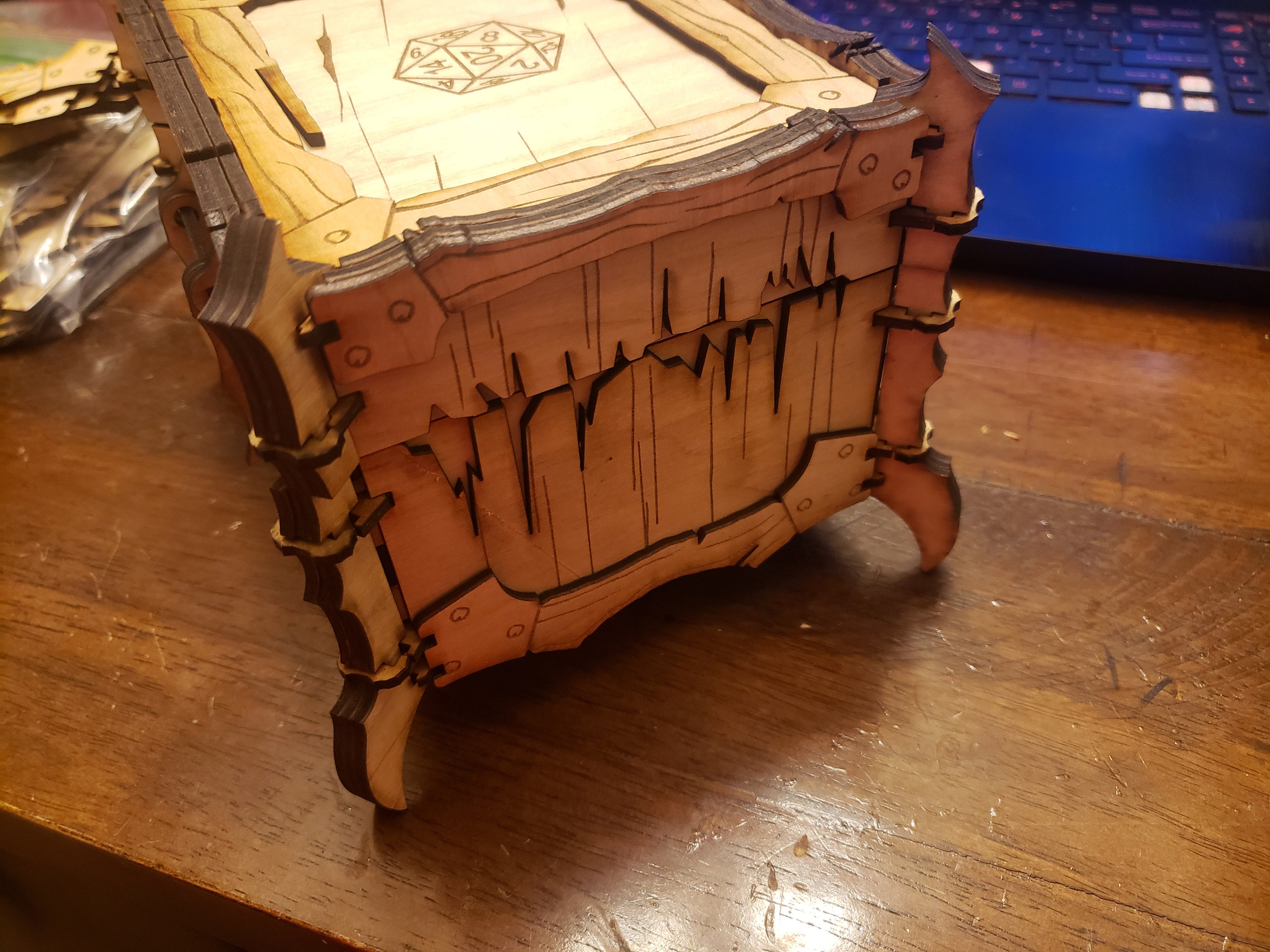 Bone Mimic Chest - Etsy