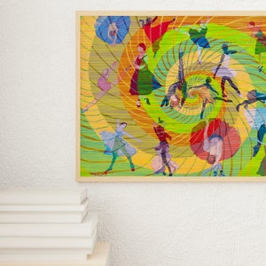 Spring Waltz 4 | Digital Print of Original Artwork | Ballet Art Print ...
