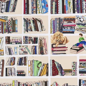 Book Lovers Poster | Book Art Print | Reading Art Print | Colorful ...