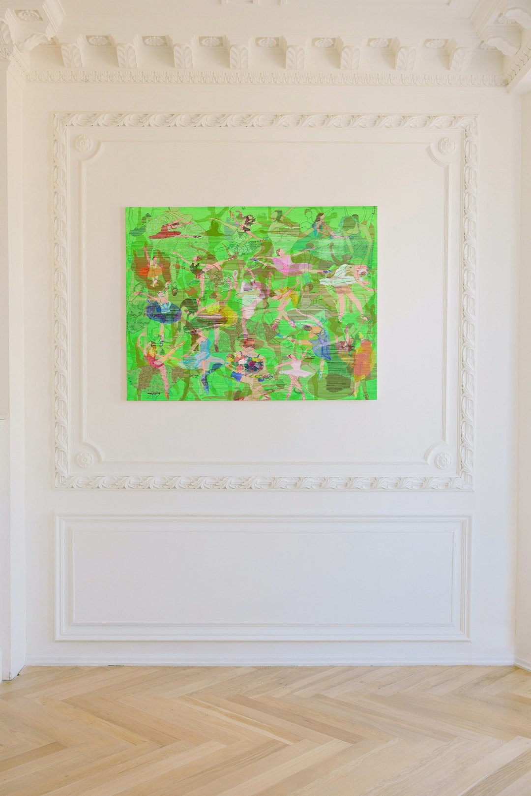 Earnest Desire | Spring Waltz Poster | Ballet Art Print | Contemporary ...