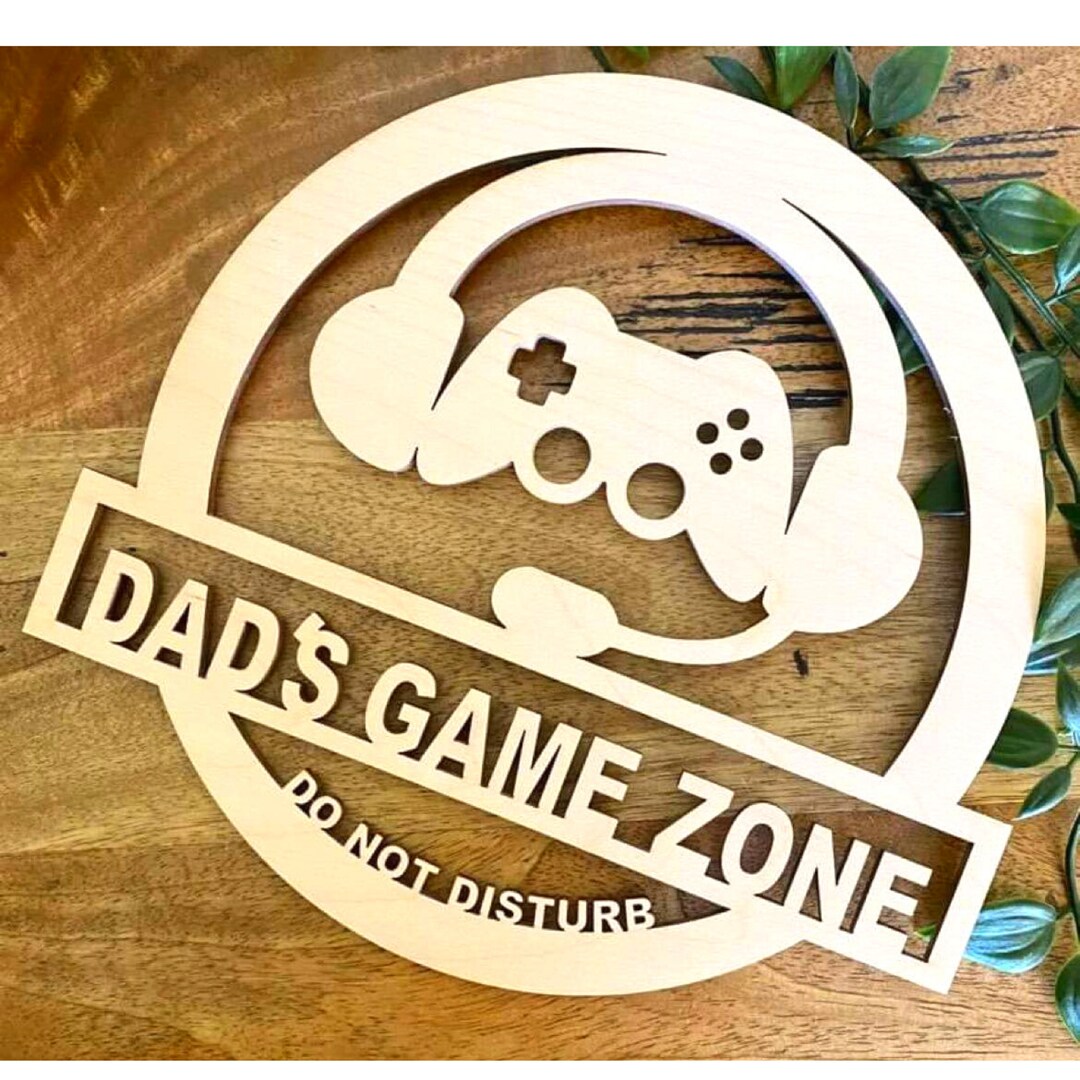 Personalised Gamer Sign Gaming Zone Sign Do Not Disturb Sign Kids Door ...