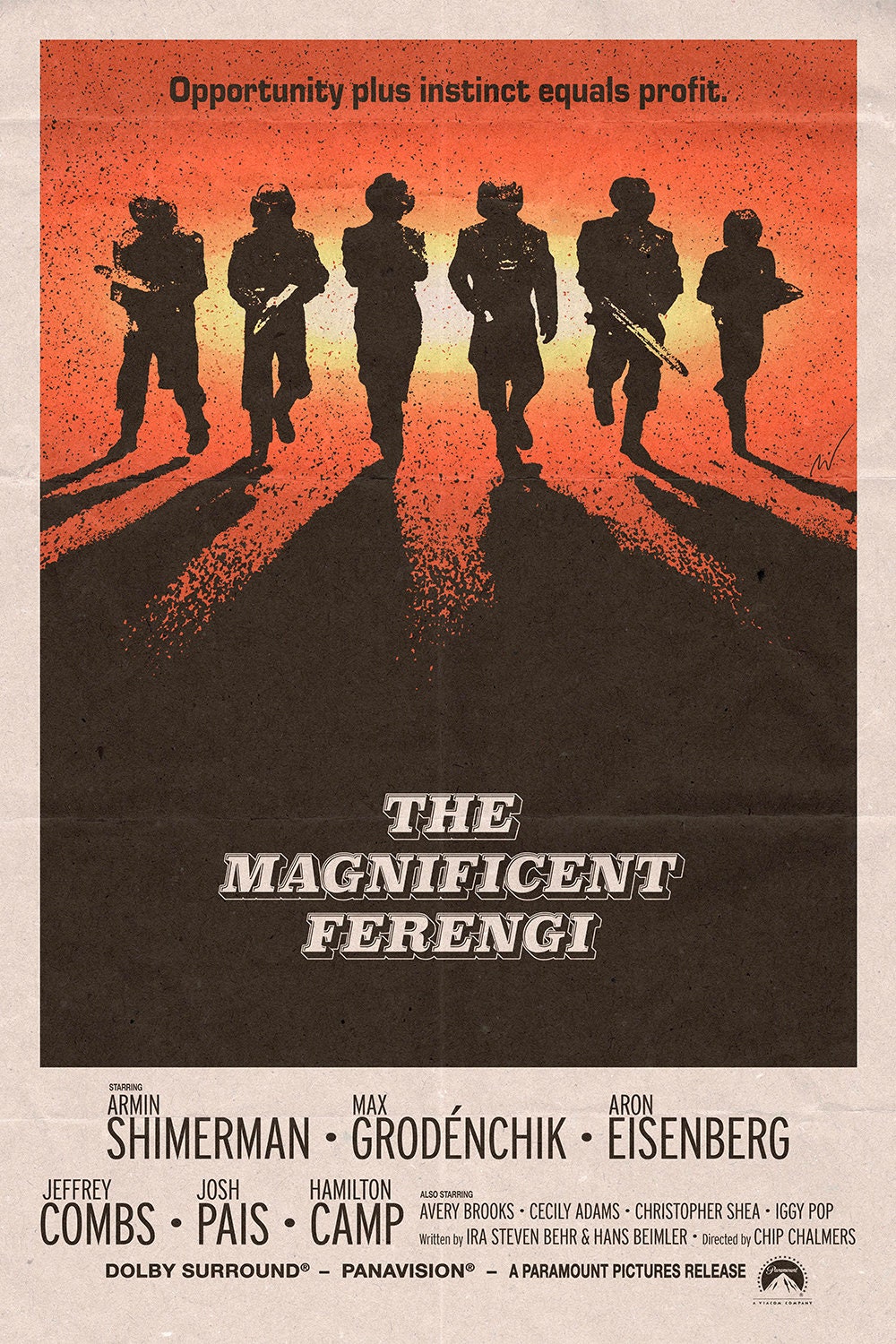 The Magnificent Ferengi Star Trek DS9 Poster - Etsy