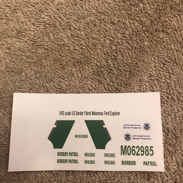 Border Patrol Decals - Etsy