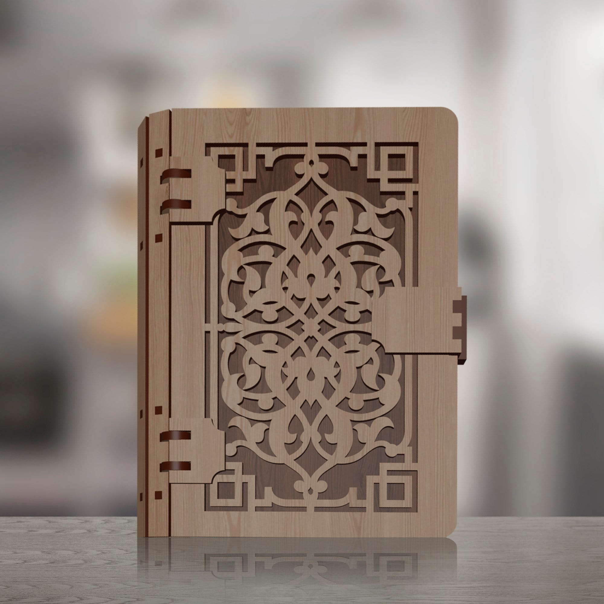 Wooden Book Box Set Laser Cut Svg File Glowforge Book Box Dxf - Etsy UK