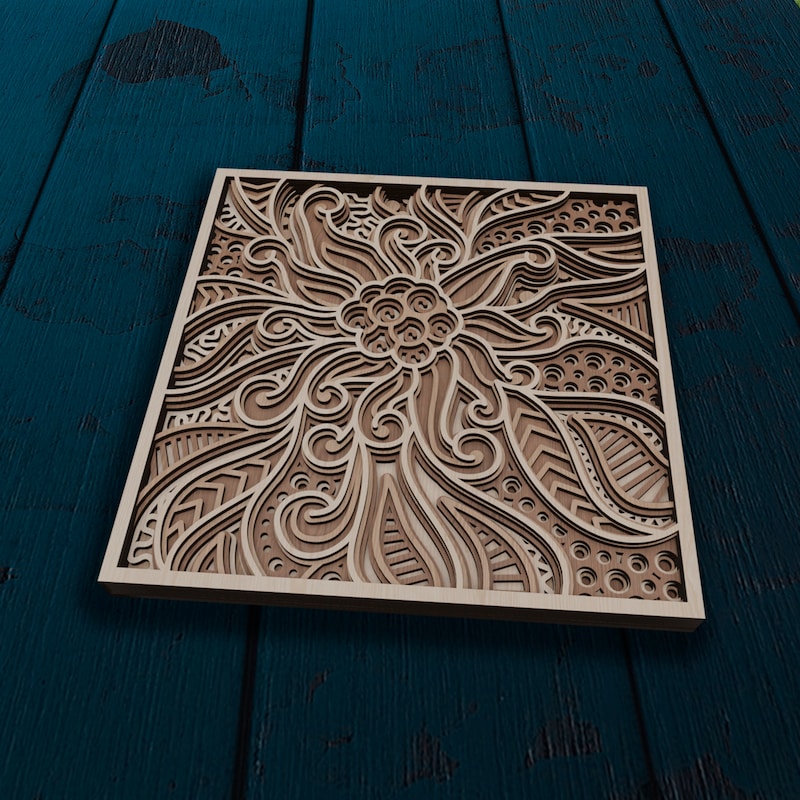 Multilayer Mandala - Etsy