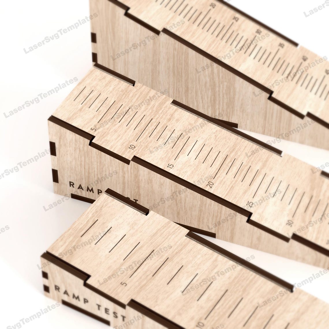 Laser Calibration Pack Bundle Svg File Laser Kerf Test Svg Laser Pins ...
