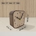 Wooden Table Clock Bundle Laser Cut Svg File Glowforge Table Clock Svg ...