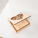Laser Cut Decorative Ring Box Set Svg Template Glowforge Wedding Ring ...
