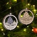 Laser Cut Christmas Round Tree Ornaments Svg File Glowforge Christmas ...