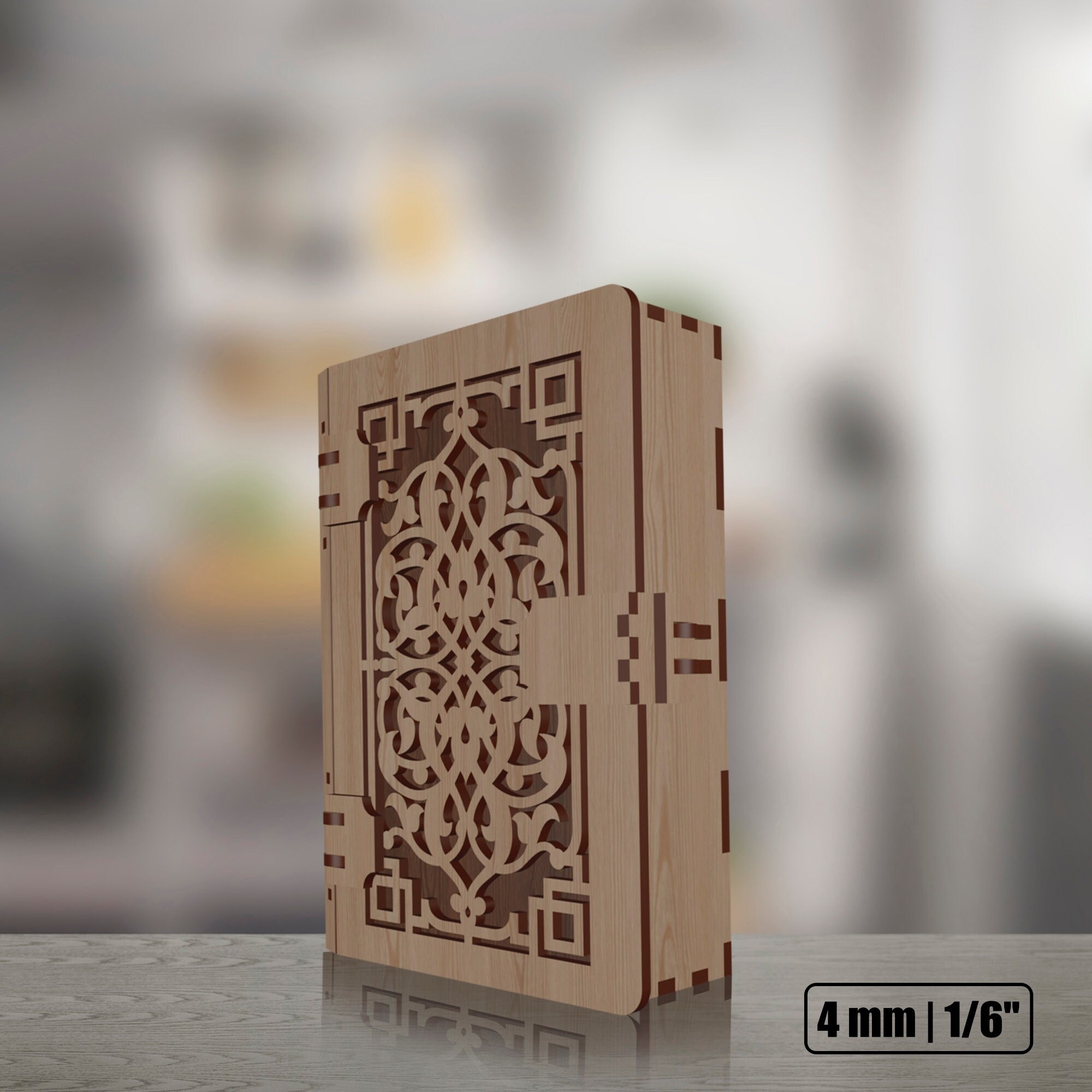 Wooden Book Box Set Laser Cut Svg File Glowforge Book Box Dxf - Etsy UK