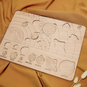 Laser Cut Educational Kids Puzzle Bundle Svg Template Glowforge Kids ...