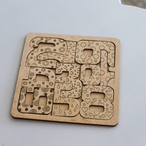 Educational Kids Animal Puzzle Bundle Svg Laser Cut File Glowforge Kids ...